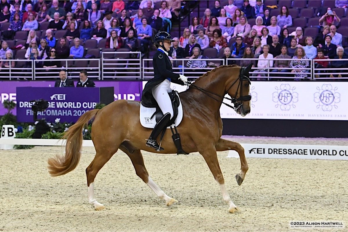 Jessica von Bredow-Werndl Nails Sensational Back-To-Back FEI World Cup ...