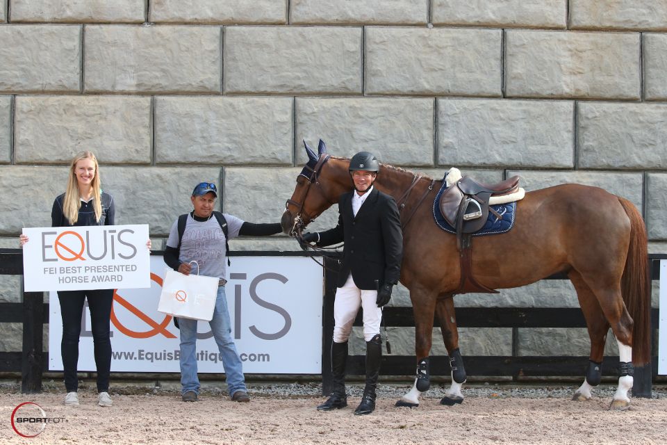 Basje Earns Equis Boutique Best Presented Horse Award at Tryon May I CSI2*